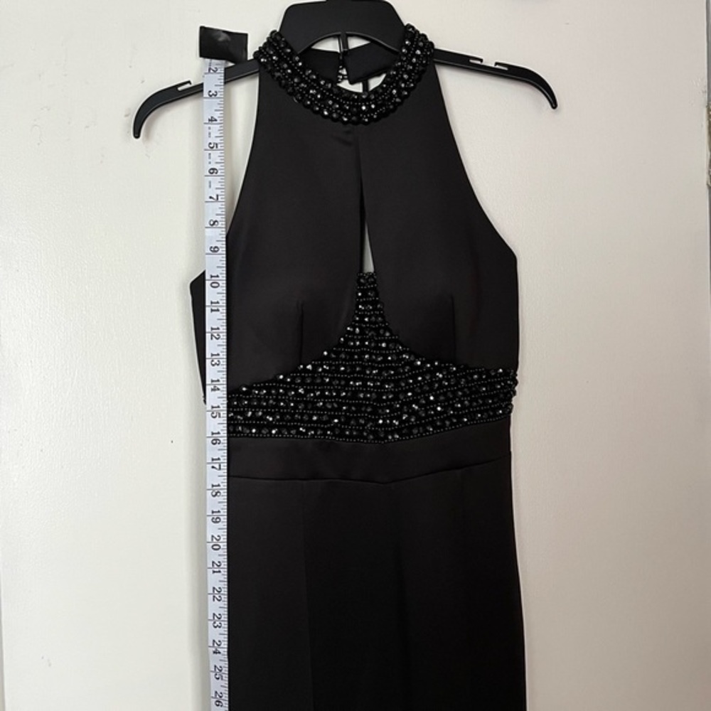 Halter Neck Black Evening Dress Long Mermaid Prom Gow… - Gem